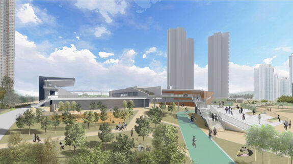 Construction of A Swimming Pool Complex and Open Space in Area 107, Tin ...